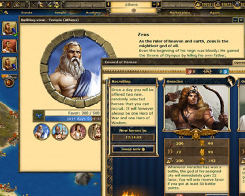 Grepolis – Online Strategy Game in ancient Greece. Choose your God!