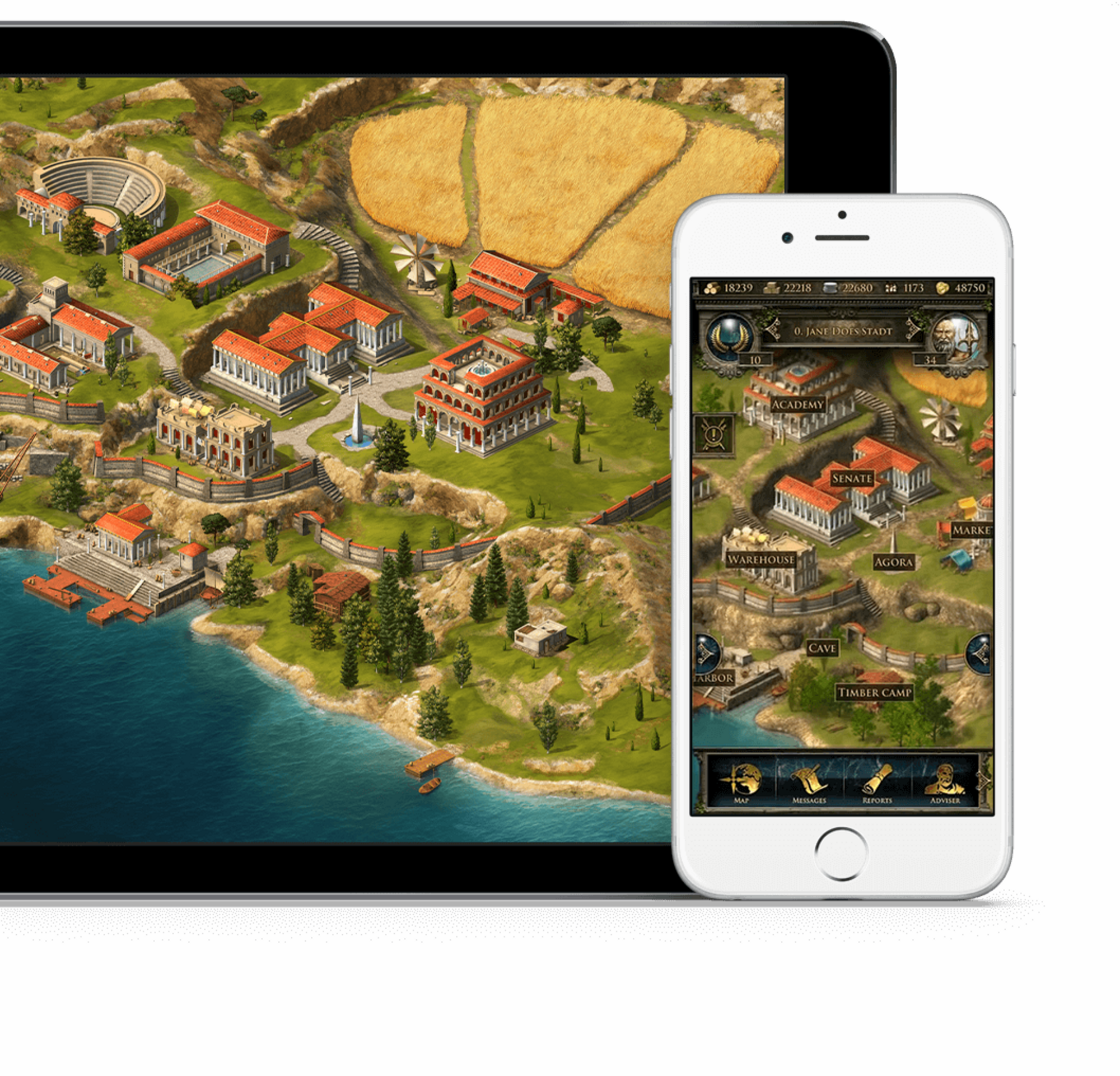 Grepolis – Online Strategiespiel in der Antike. Wähle deinen Gott!